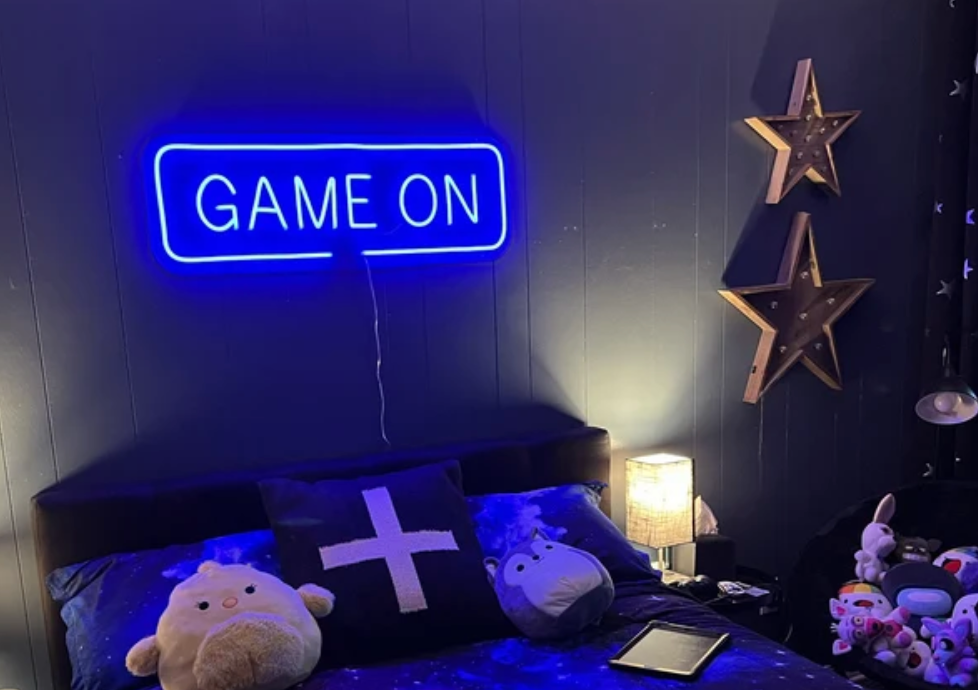 Buy "Game On" & Creative Neon Letters For wall At a 20% Discount ...