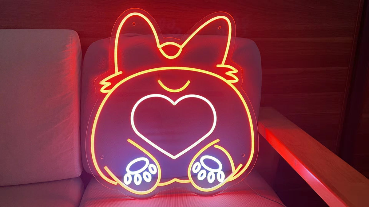 Cute Corgi puppy LED Neon Signage for Kids' Rooms in Australia ...