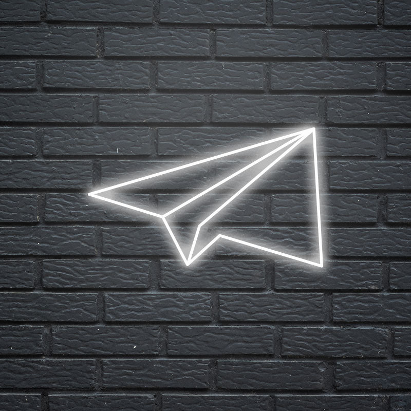 Shop Paper Plane Neon Signs For Kid's room In Australia - Neo Neo World ...