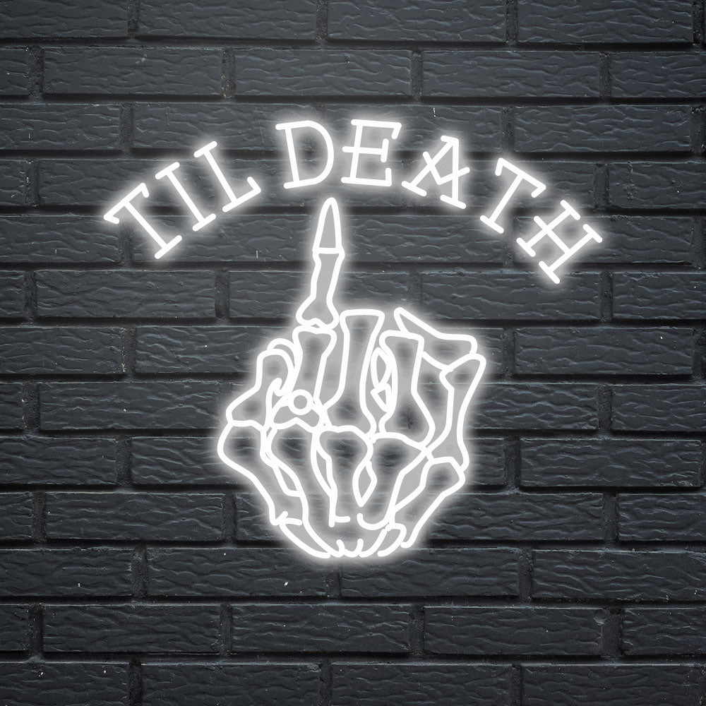 Shop The Best "Till Death" Party LED Neon Signage in Australia ...
